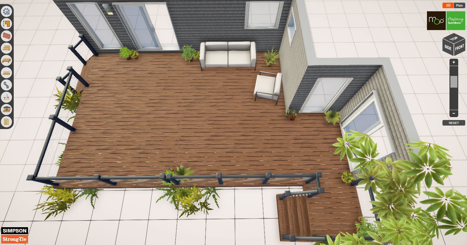 MOSO and Simpson Strong-Tie Deck Planner